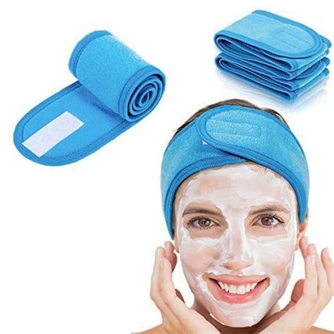 Bandeau réglable Spa lavage du visage maquillage sueur bandeau