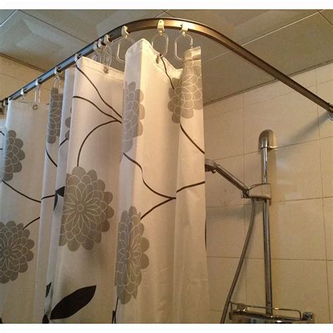 How Long Is A Curved Shower Curtain Rod At Barbara Dixon Blog