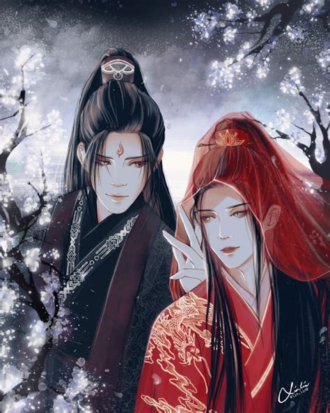 Luo Binghe X Shen Qingqiu Scumbag System Anime Art Scumbag