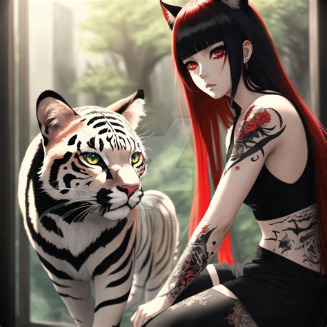 Tiger Demon Girl 1 By Punkerlazar On Deviantart