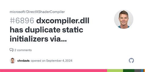 Dxcompilerdll Has Duplicate Static Initializers Via Dxcopttogglesh