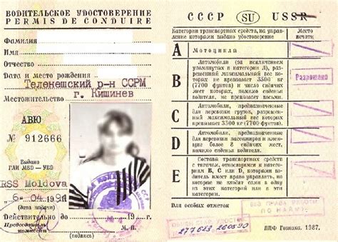 Какие водительские удостоверения выдавали в СССР и как они менялись до
