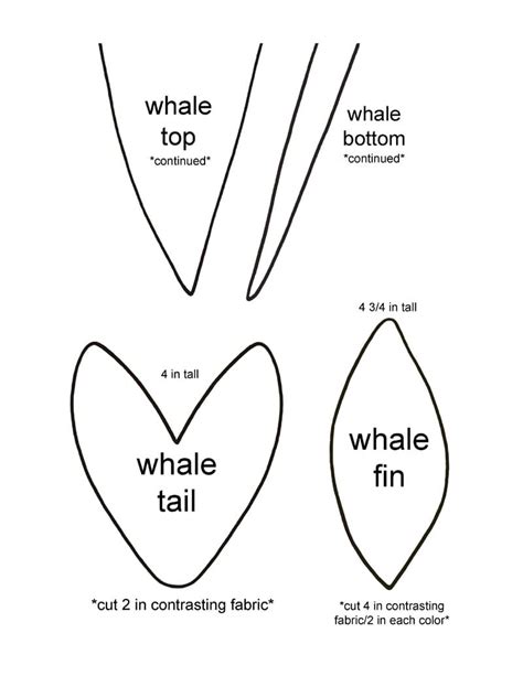 Whale Pattern And Tutorial ~ Free