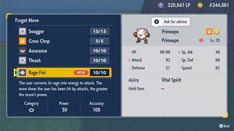 Primeape Evolution Chart