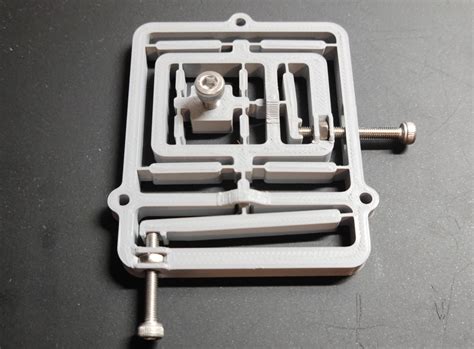 High Precision Compliant Xy Positioning Device By Fabianveile Download Free Stl Model