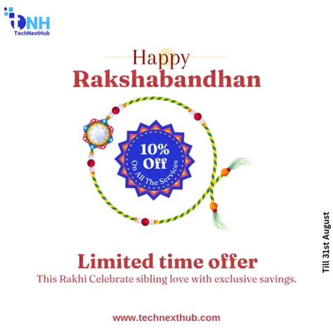 Technexthub On Linkedin Happyrakshabandhan