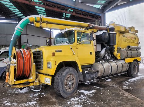 허가용준설차 복합식준설차 포드8톤복합식하수구준설차 특트럭