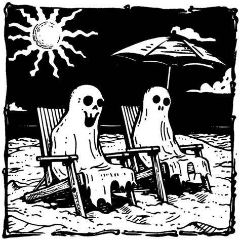 Summerween Coloring Pages Etsy