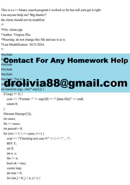 this is a c binary search program i worked so far but still cant g pdf