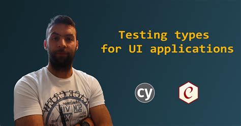 Testing Types For Ui Applications