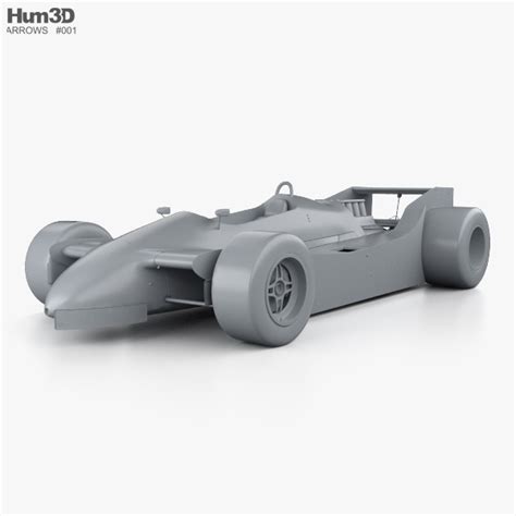 Arrows A2 1979 3d Model Download Sports Car On