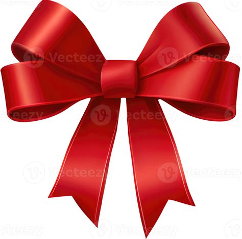 Lazo Rojo Realista 21183373 Png