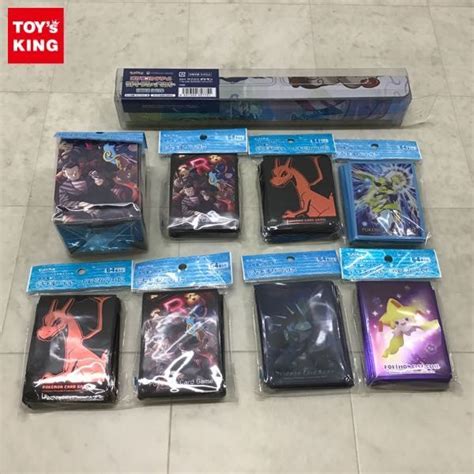 Yahooオークション 1円〜 ポケモンカードゲーム デッキシールド等