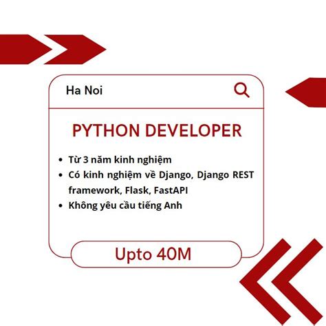 anh lan on linkedin fulltimejob hn python developer requirements