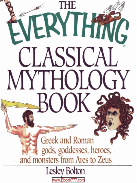 The Everything Classical Mythology Book Pdf Greek Mythology Deities