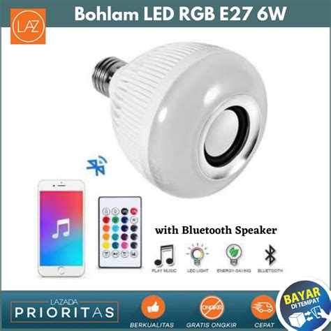 Lampu Bohlam Led Lampu Rgb Remote Lampu Led Rgb Led Rgb Lampu Musik Lampu Musik