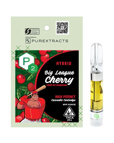Big League Cherry P2 Hemp Thc A Liquid Diamonds Pxh