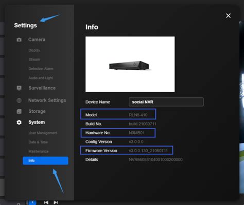 How To Find Latest Firmware For Reolink Cameranvr Reolink Community