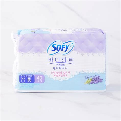 바디피트 천연코튼 롱 라벤더 팬티라이너 40p 배민스토어