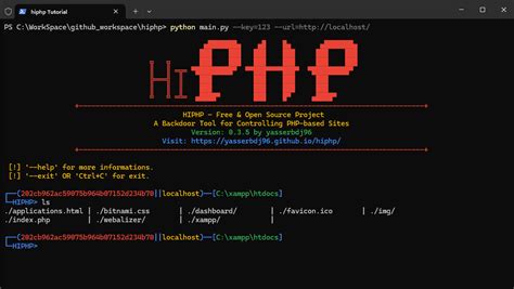 GitHub Yasserbdj Hiphp The BackDoor Of HIPHP Gives You The Power To Control Websites Based