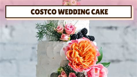 Costco Wedding Cake Menu With Prices And Designs