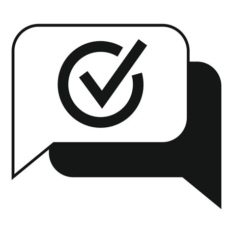 Quality Chat Icon Simple Vector Ask Question 14917050 Vector Art At Vecteezy