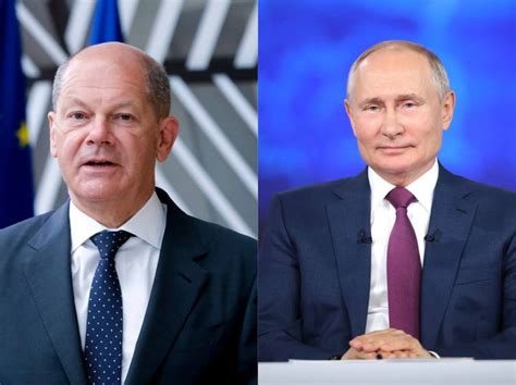 Шольц заявил о намерении пообщаться с Путиным по телефону в подходящее