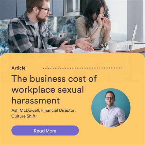 Workplace Sexual Harassment Has Severe Business Costs From Legal Fees