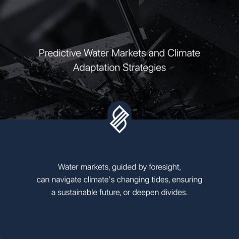 Predictive Water Markets And Climate Adaptation Strategies → Scenario
