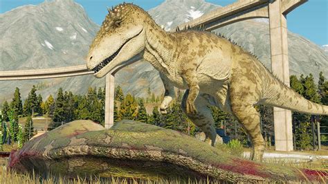 2x Acrocanthosaurus Vs 2x Carcharodontosaurus Jurassic World