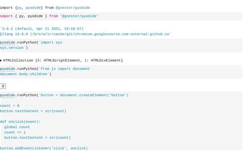 Exploring Pyodide In Observable Grant Nestor Observable