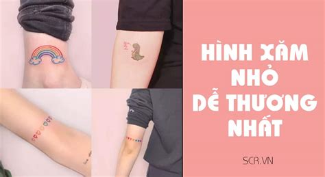 Cập Nhật 85 Về Xăm Hình Nhỏ Cute Mới Nhất Vn