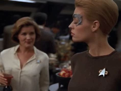 Captain Janeway And Seven Of Nine Celebrating International Womens Day