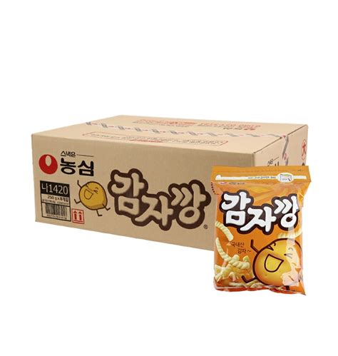 농심 감자깡250g 8개 업소용 대용량 번들 박스단위 인기과자 간식 티몬