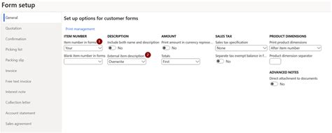 Form Setup Explained Docentric Ax