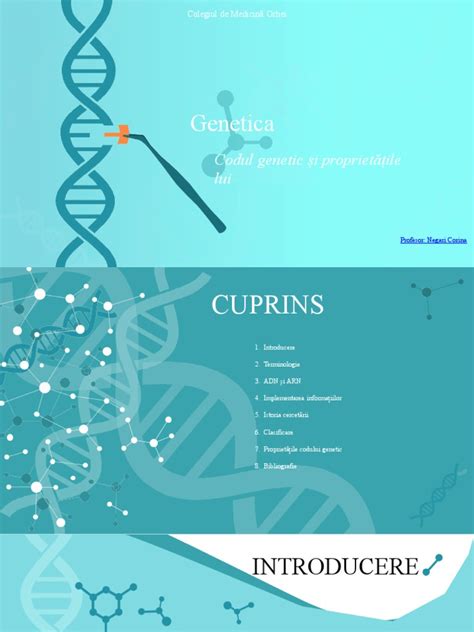 Codul Genetic Pdf