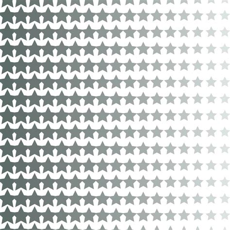 Modern Simple Abstract Seamlees Grey Ash Lite And Deep Silver Color Star Halftone Wave Pattern