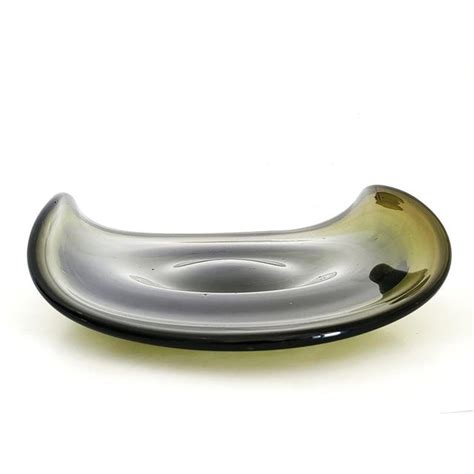 1970s Murano Style Italian Green Art Glass Centerpiece Platter Chairish