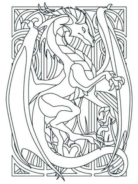 Stained Glass Coloring Pages For Adults