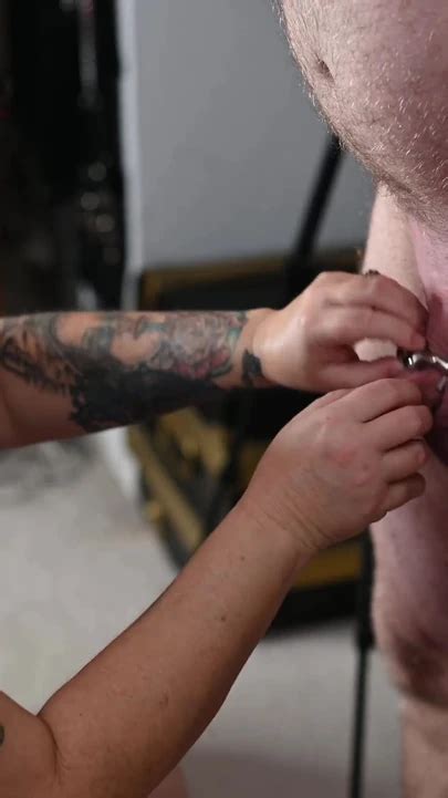 Stunning Moment From Locktober Cbt Playtime With My Sex Slave With