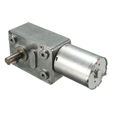 Dc 12v 06rpm Reversible High Torque Turbo Worm Gear Motor Gw370 Dc