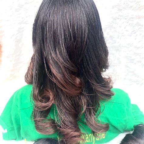 Micro Braids Wig Etsy