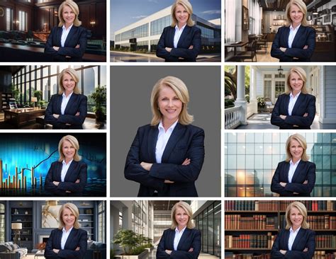 Headshot Digital Background Bundle Cinematic Headshot Backgrounds Soft Focus Blurry