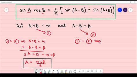 ⏩solved Derive The Addition Formulas For Sin α β And Cos α β From
