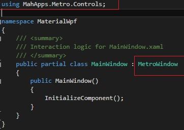 Material UI In WPF Part