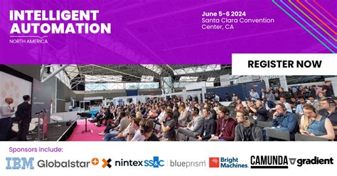 Intelligent Automation Conference On Linkedin Iaconference Automation Sponsors Techevent