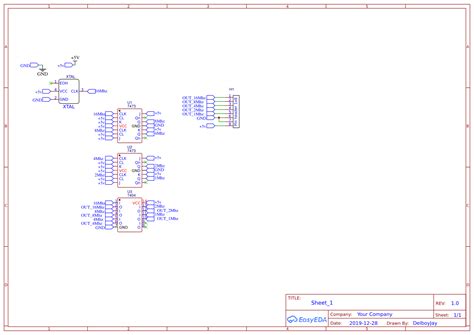 Mhz Clock Divider OSHWLab