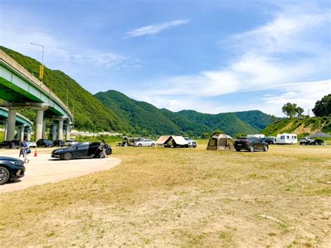 충북 옥천금강수변 친수공원 노지 캠핑장 무료 차박 대전 근교 가볼만한곳 추천 네이버 블로그