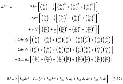 Lagrangian Description Advanced Solid Mechanics Simplified Theory Simplified Theory