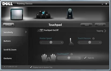 Restoring The Alps Dell Touchpad In The Notification Area Calm It